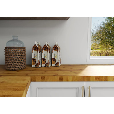 Symple Stuff Striplin Solid Wood Rectangular Table Top & Reviews | Wayfair
